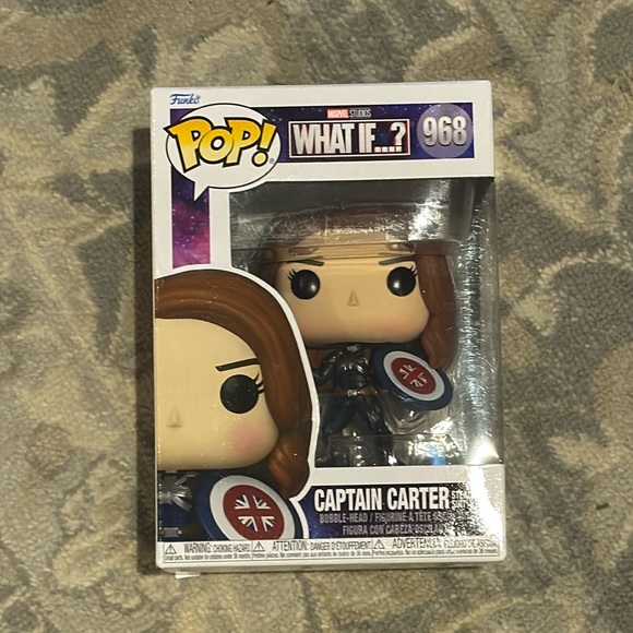 Funko | Toys | Captain Carter Funko Pop From Marvels What If First ...